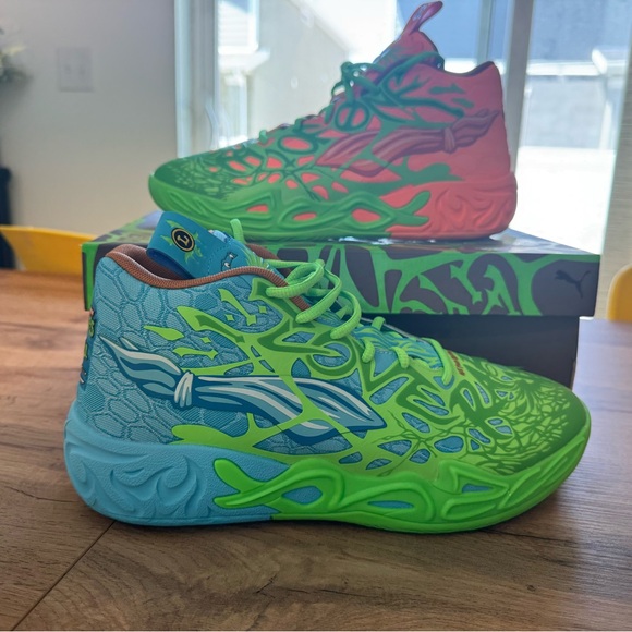 Puma | Shoes | Puma X Lamelo Ball X Tmnt Mb4 Leonardo Michelangelo ...